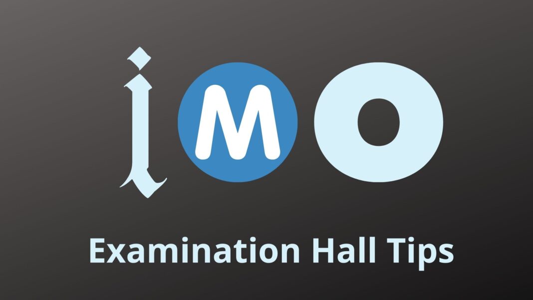 10 IMO Examination Hall Tips That Class 8 Students Must Follow ...