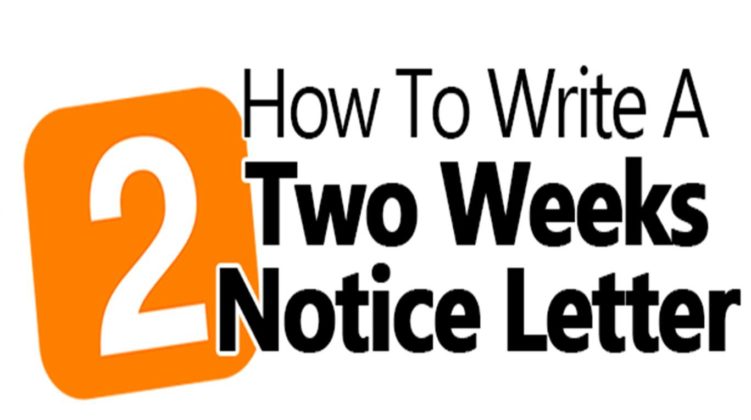 Best way to write two weeks’ notice letter | 'Monomousumi'