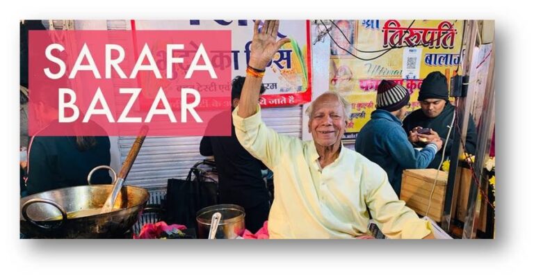 India’s Only Night Food Street “Sarafa Bazaar”-Indore | 'Monomousumi'