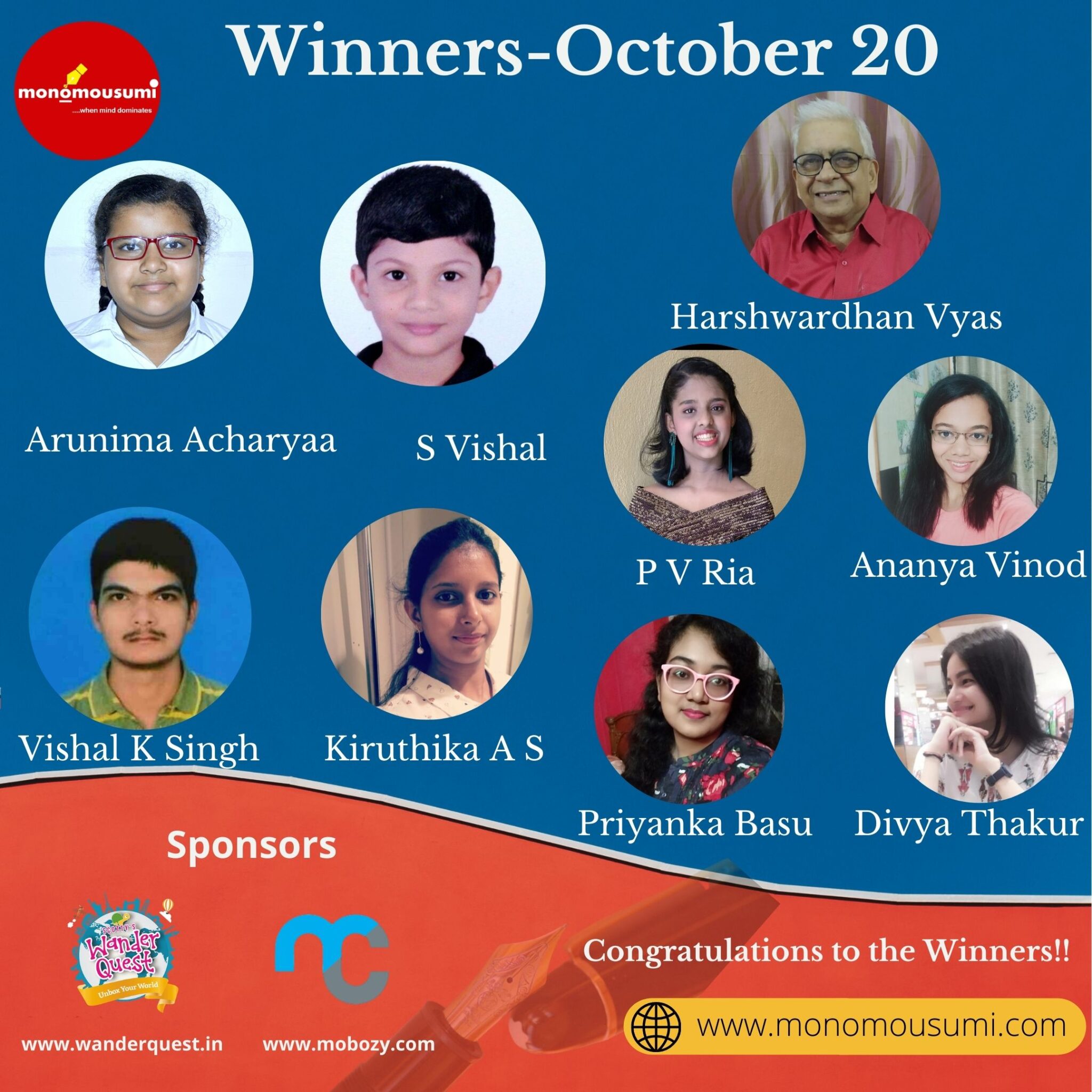 International Essay Contest Winners | 'Monomousumi'
