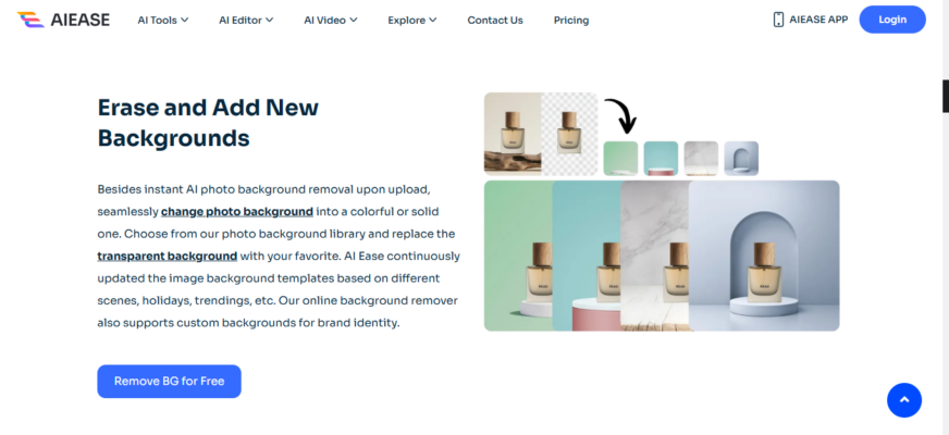 Say Goodbye to Cluttered Backgrounds: AI Ease’s Free Background Remover ...